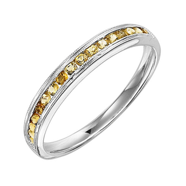 10Kt White Gold Citrine 1/3Ctw Ring – Barclay's Jewelers