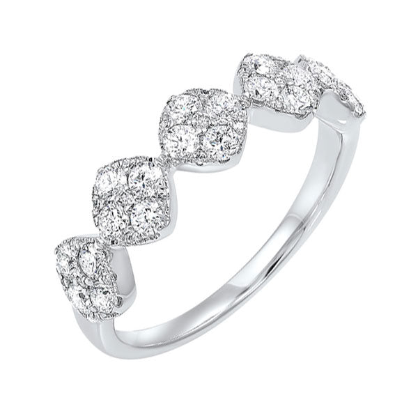 14Kt White Gold Diamond 3/4Ctw Ring – Barclay's Jewelers