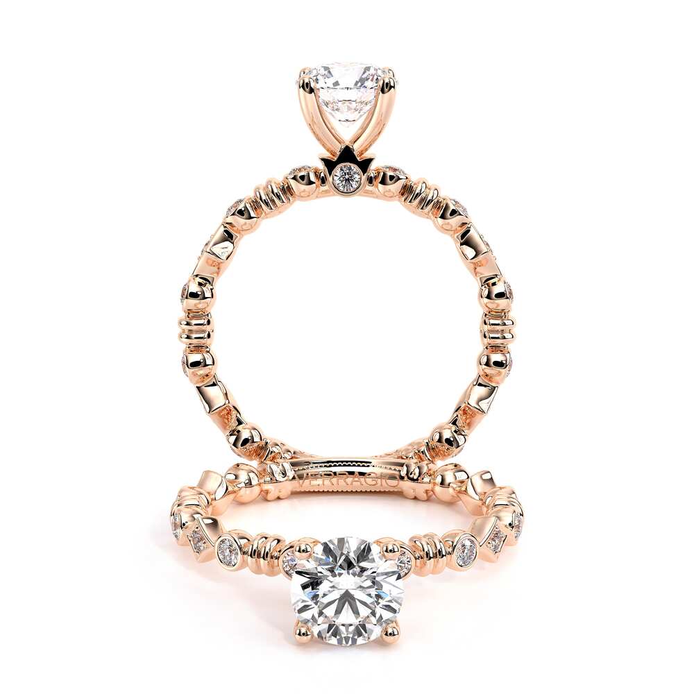 Verragio Pave Round Engagement Ring – Barclay's Jewelers