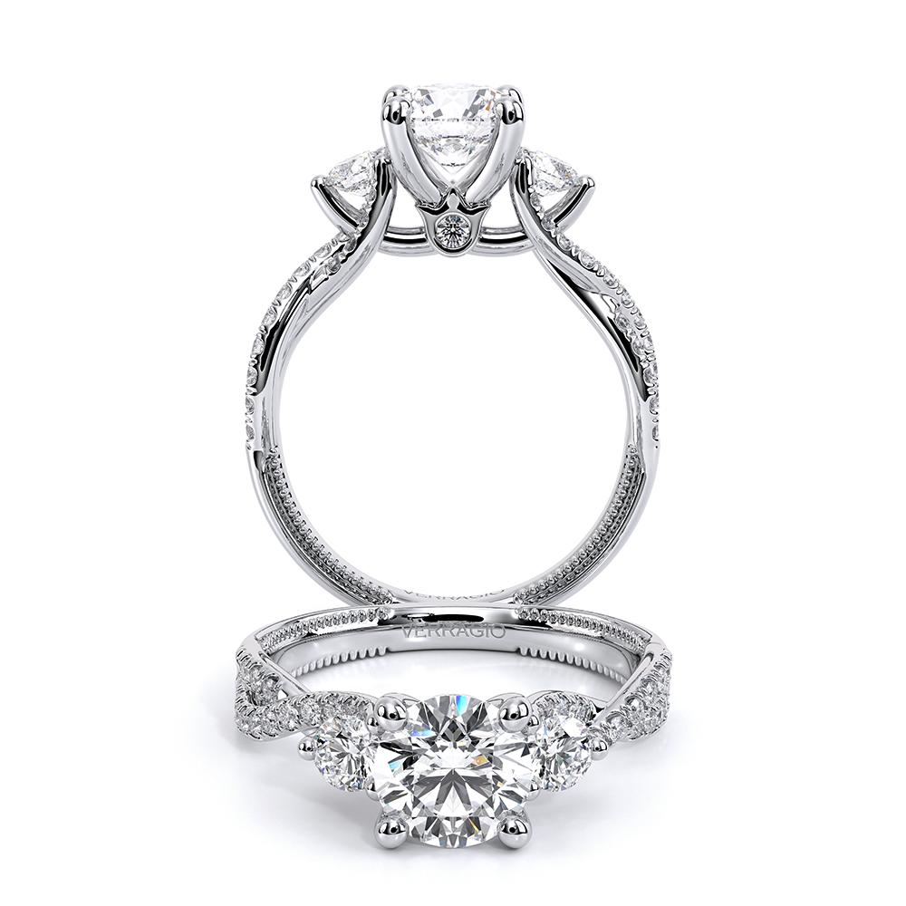 Verragio Round Engagement Ring – Barclay's Jewelers